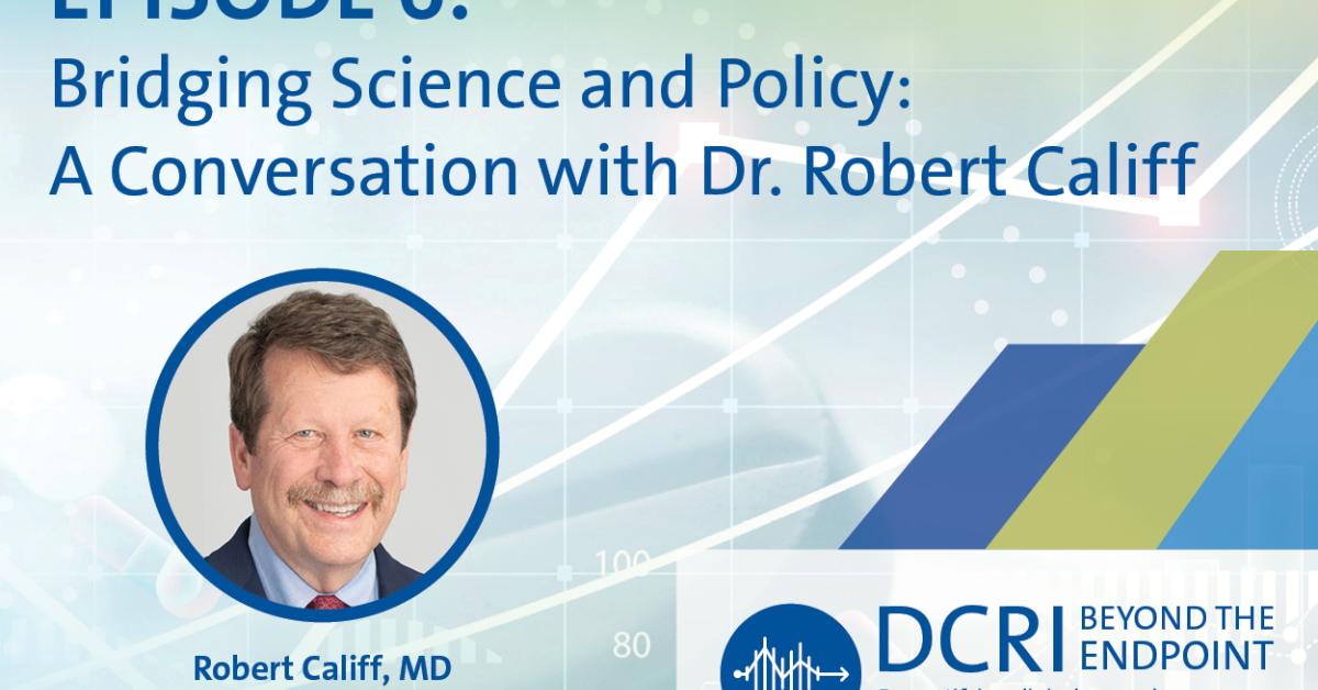 Ep. 6 | Bridging Science and Policy: A Conversation with Dr. Robert ...